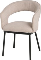 Lynn armstoel - frame black metal - Fusion (TE) - Shell 196 - Dutch ...