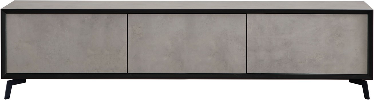 Montano standing TV cabinet 160 - Pebble stone - Unlimited Laminate ...
