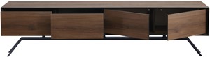 Montano standing TV cabinet 220 - Pebble stone - Unlimited Laminate ...